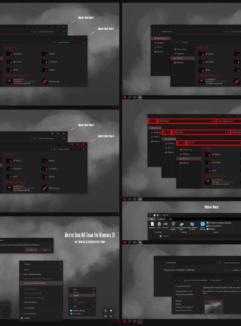 Full Black Theme For Windows 11 22H2 - Cleodesktop