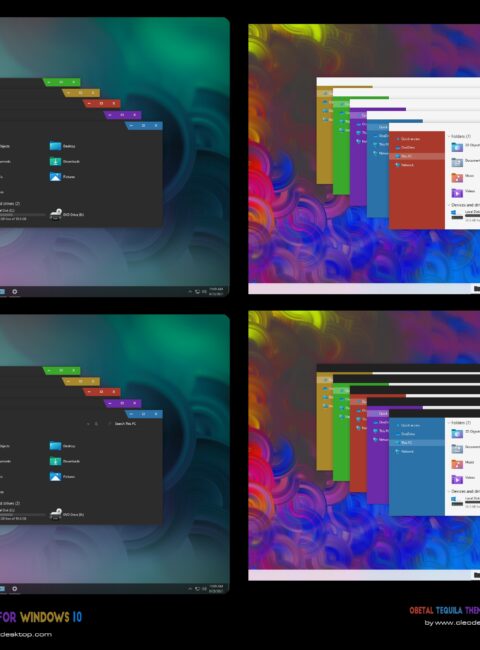Montrax Dark Theme For Windows 11 - Cleodesktop
