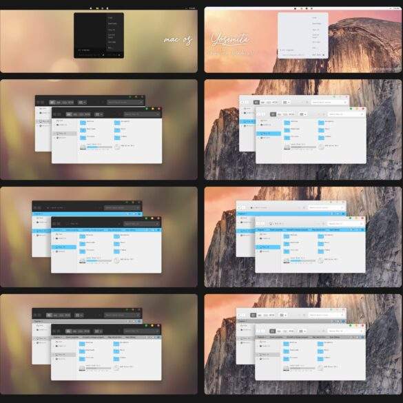 Alienware Orange Big Border Theme For Windows 11 - Cleodesktop