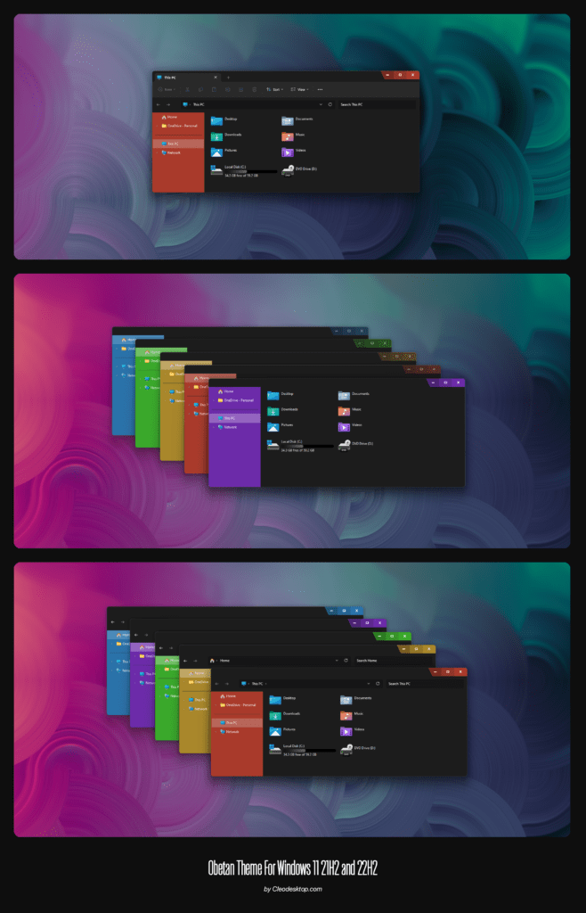 Obetal Theme For Windows 11 22H2 Windows 11 Themes