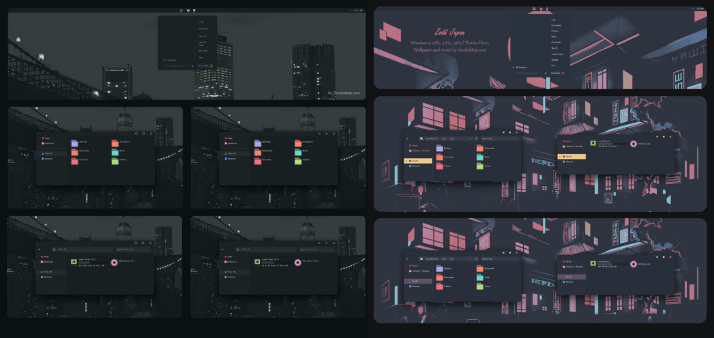 JP City Pack Theme For Windows 11 Windows 11 Themes