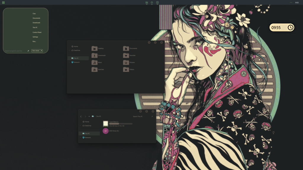 GRUV NAU Theme For Windows 11 Linux
