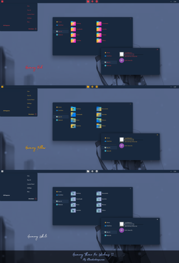 Steam And nVidia Theme For Windows 11 - Cleodesktop