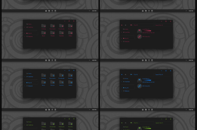 Pure Black Full Theme For Windows 11 23H2 - Cleodesktop